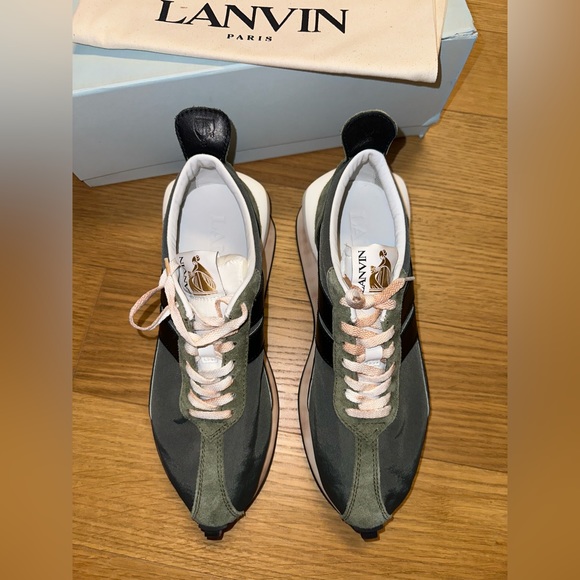 Lanvin | Shoes | Lanvin Mens Jl Runner Colorblock Sneakers Us9 43eu | Poshmark